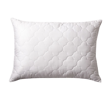 Billowy Clouds 300-Thread Count Cover Any Position Down Alternative Pillow  Jumbo - White