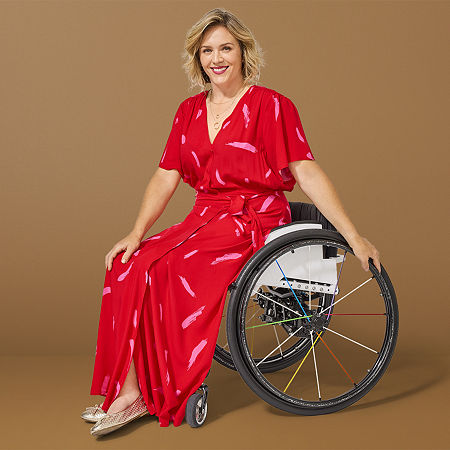 Click here for Jamey Perry x JCPenney Womens Adaptive Printed Sho... prices