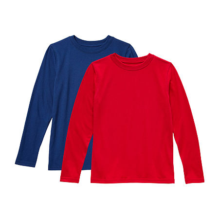 Click here for Thereabouts Little & Big Kid Boys Crew Neck Long S... prices