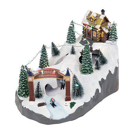 Click here for Northlight Led Lighted Winter Skiing Scene Animate... prices