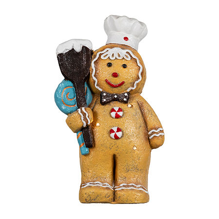 Click here for Northlight Led Lighted Glittered Gingerbread Snowm... prices