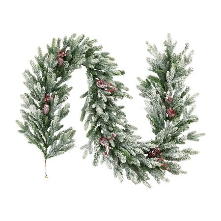 Click here for Northlight Real Touchï¸ Flocked Snowcap Grove Fir... prices