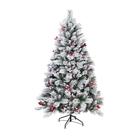 Click here for Northlight Full Flocked Fairfield Fir - 6.5ft -Unl... prices