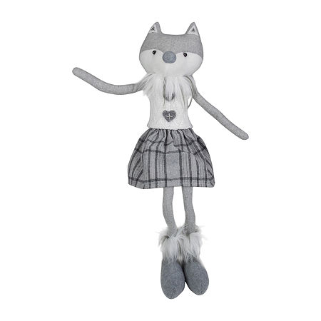 Click here for Northlight 22 Sitting Girl Fox With Dangling Legs... prices