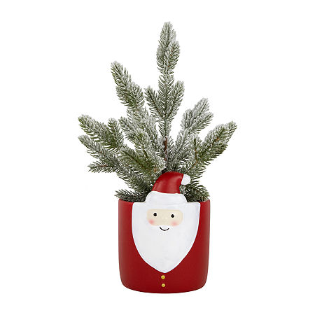 Click here for Northlight Mini Frosted In Santa Pot Unlit 1 Foot... prices