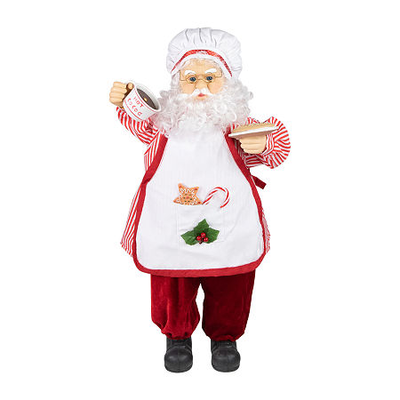 Click here for Northlight Animated And Musical Chef Claus With Ho... prices