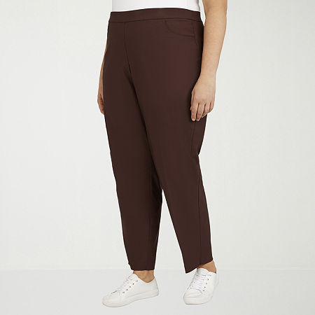 Click here for Alfred Dunner Classics Womens Plus Slim Pull-On Pa... prices