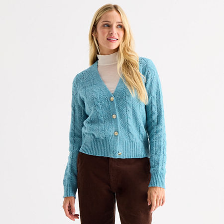 Click here for a.n.a Womens V Neck Long Sleeve Button Cardigan  X... prices