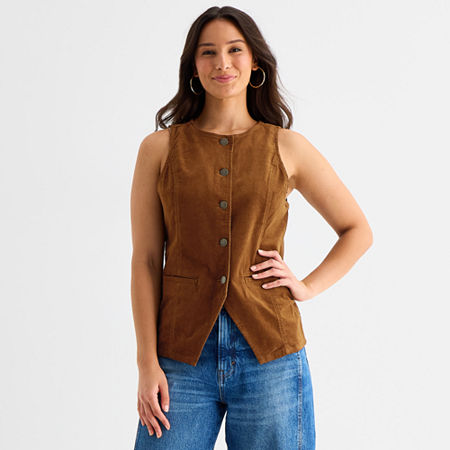 Click here for a.n.a Womens Round Neck Vest  Xx-large  Brown prices