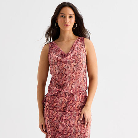 Click here for a.n.a Womens Draped Neck Sleeveless Blouse  X-smal... prices