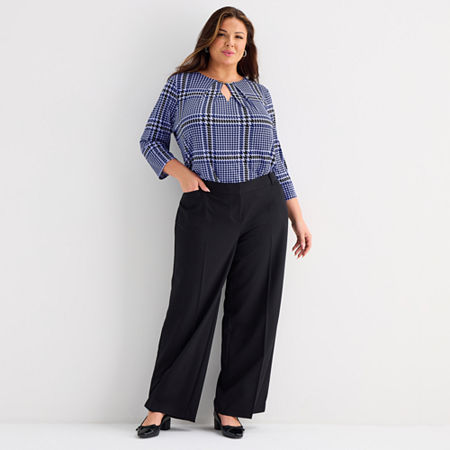 Click here for Liz Claiborne Audra Tailored Womens Plus Wide Leg... prices