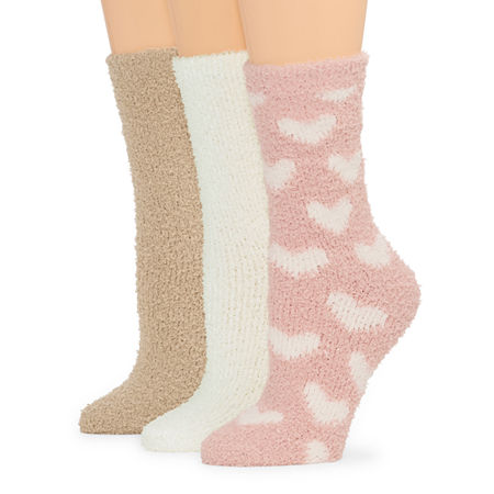 Click here for Cuddl Duds Whispersoft Womens 3 Pair Crew Socks  9... prices