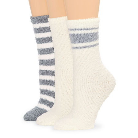Click here for Cuddl Duds Whispersoft Womens 3 Pair Crew Socks  9... prices