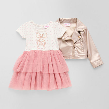 Click here for Little Lass Baby Girls 3-pc. Jacket Dress  12 Mont... prices