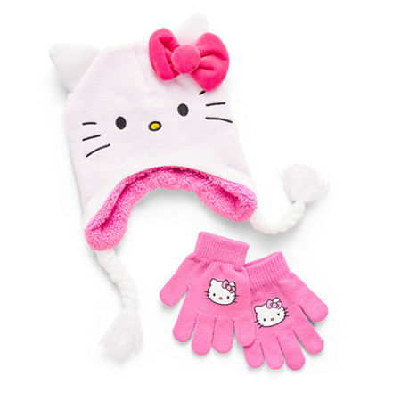 Click here for Little & Big Kid Girls 2-pc. Hello Kitty Cold Weat... prices