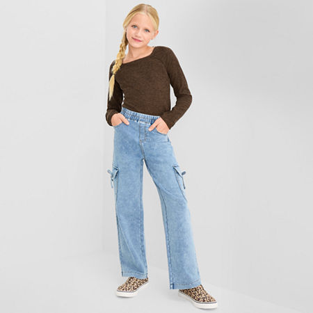 Click here for Vanilla Star Big Kid Girls Wide Leg Cargo Pant  7... prices