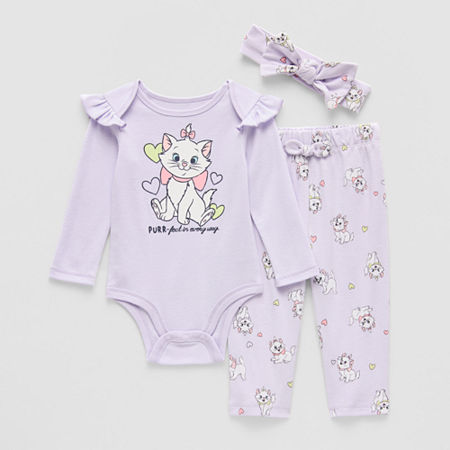 Click here for Baby Girls 3-pc. Marie Pant Set  Newborn-3 Months... prices