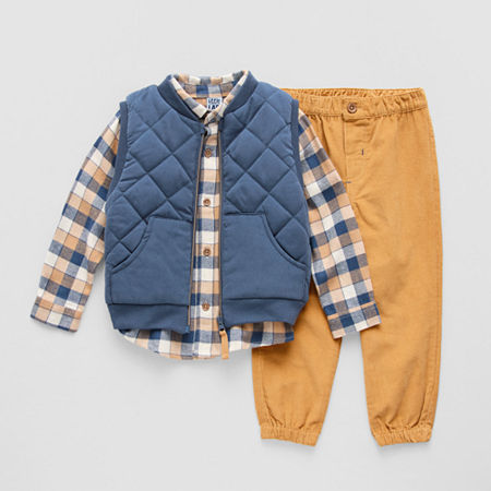 Click here for Little Lad Toddler Boys 3-pc. Pant Set  4t  Blue prices