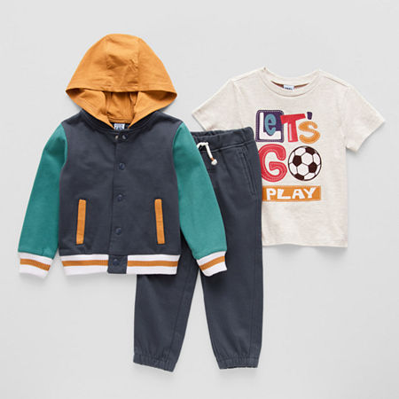Click here for Little Lad Toddler Boys 3-pc. Pant Set  4t  Blue prices