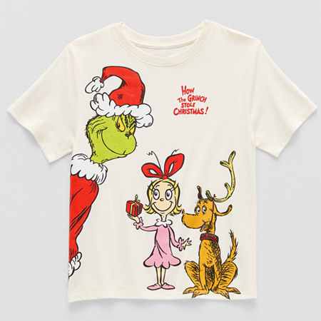 Click here for Little & Big Kid Girls Round Neck Short Sleeve Reg... prices