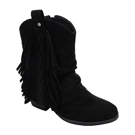Click here for Pop Big Kid Girls Kid Lexxie Block Heel Cowboy Boo... prices