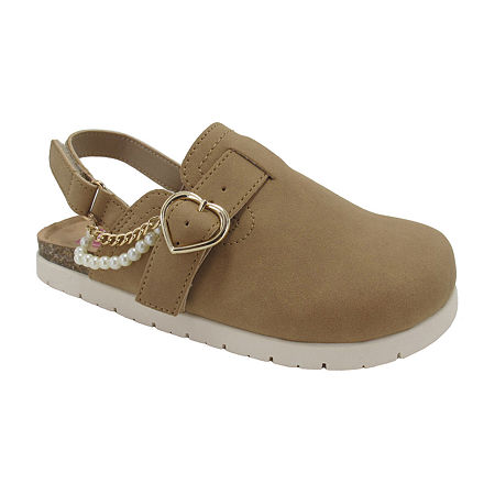 Click here for Pop Brystol Little & Big Kid Girls Round Mules  4... prices