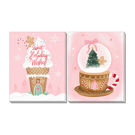 Click here for Streamline Art Holiday Sweets Set Canvas Art  One... prices