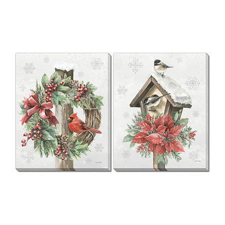 Click here for Streamline Art Festive Decor Set Canvas Art  One S... prices