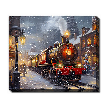 Click here for Streamline Art Journey Led Light Up Canvas Art  On... prices