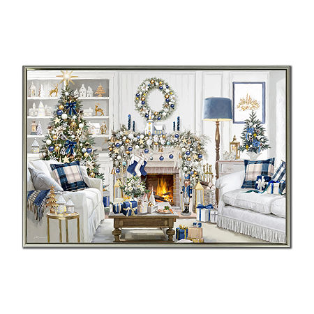 Click here for Streamline Art Cozy Fireplace Canvas Art  One Size... prices