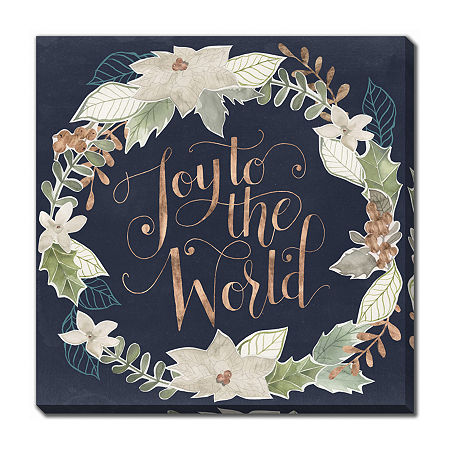 Click here for Streamline Art Joy To The World Canvas Art  One Si... prices