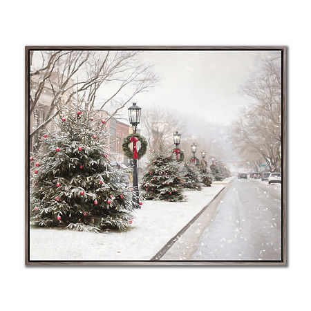 Click here for Streamline Art Holiday Streets Canvas Art  One Siz... prices