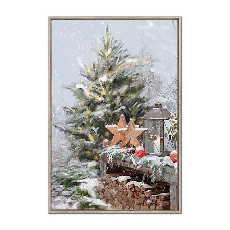 Click here for Streamline Art Tree Charm Canvas Art  One Size  Gr... prices