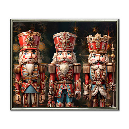Click here for Streamline Art Nutcracker Trio Canvas Art  One Siz... prices