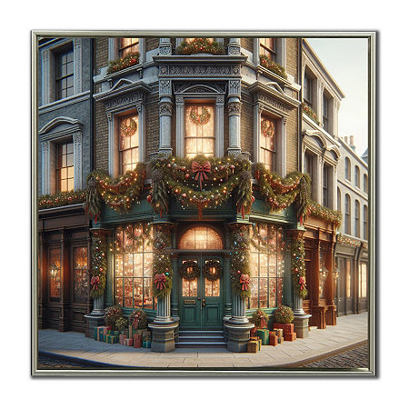 Click here for Streamline Art Storefront Hand Embellished Canvas... prices