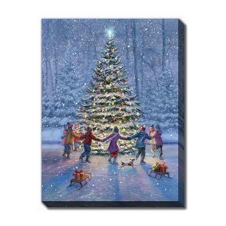 Click here for Streamline Art Around The Tree Canvas Art  One Siz... prices