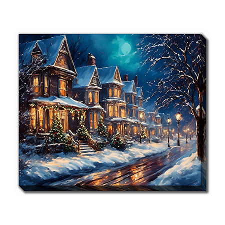 Click here for Streamline Art Victorian Village Canvas Art  One S... prices