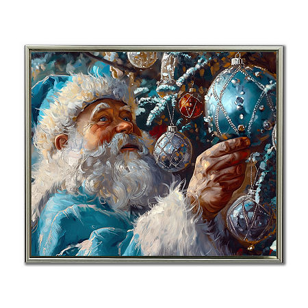 Click here for Streamline Art Santa Decorations Canvas Art  One S... prices