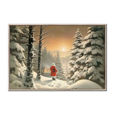 Click here for Streamline Art Santas Path Canvas Art  One Size  O... prices