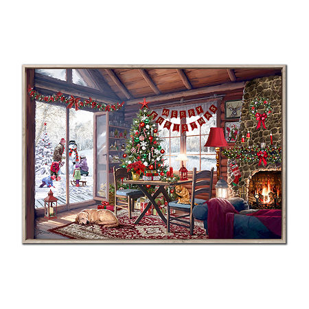 Click here for Streamline Art By The Fire Canvas Art  One Size  R... prices