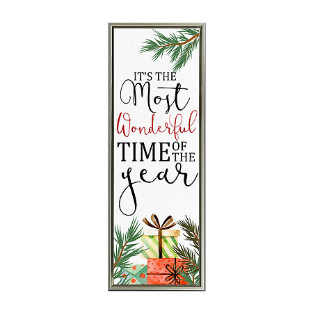 Click here for Streamline Art Most Wonderful Time Canvas Art  One... prices