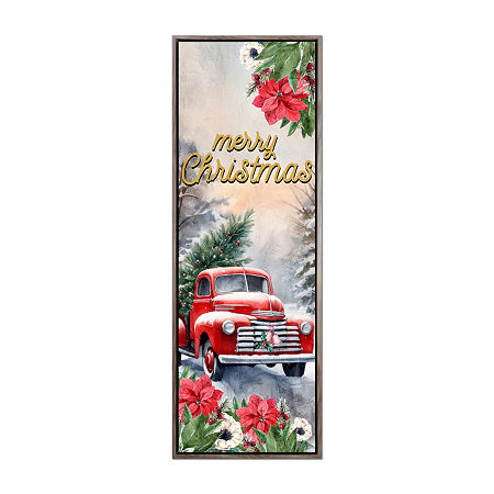 Click here for Streamline Art Poinsettias Hand Embellished Canvas... prices