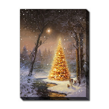 Click here for Streamline Art Golden Tree Ii Canvas Art  One Size... prices