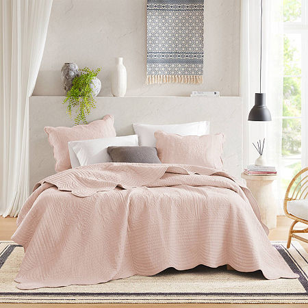 Madison Park Tuscany 3-Pc. Quilt Set  King/California King - Blush