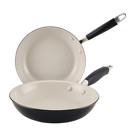 Anolon Advanced Ceramic Nonstick 2-Piece Frypan Set - Black