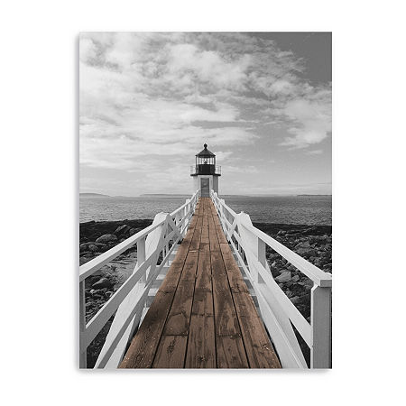 Click here for Lumaprints Port Clyde Lighthouse Canvas Art  One S... prices