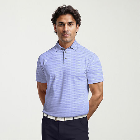 Click here for Pga Tour Mens All-Over Micro Jacquard Short-Sleeve... prices