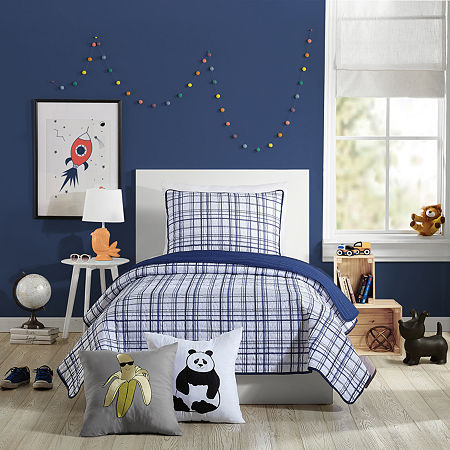Click here for Urban Playground Marquis Plaid Quilt Set  One Size... prices