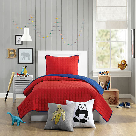 Click here for Urban Playground Ayer Plaid Quilt Set  One Size  R... prices