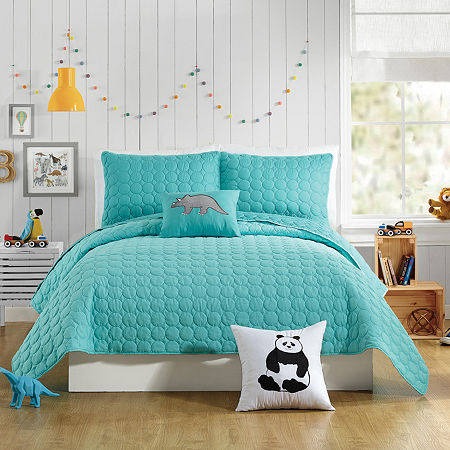 Click here for Urban Playground Denita Quilt Set  One Size  Blue prices